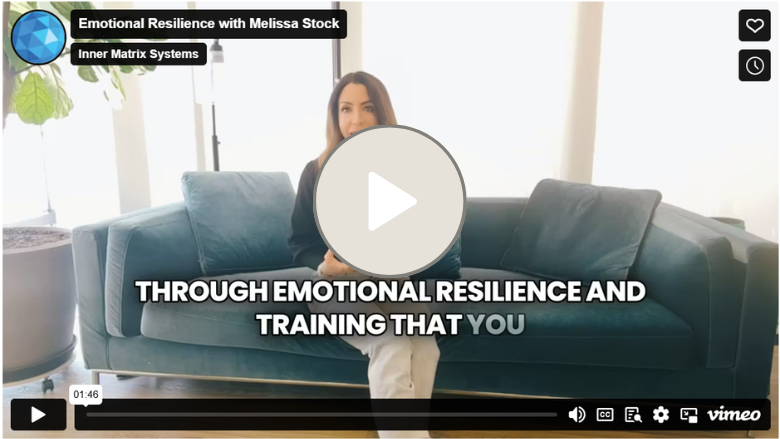 Shaking Off Life's Challenges and Rising Stronger: Mastering Emotional Resilience with Melissa Stock
